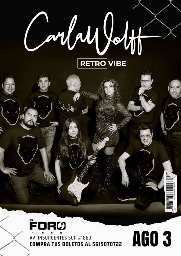 CARLA WOLF RETRO VIBE 2024 — Boletito.com